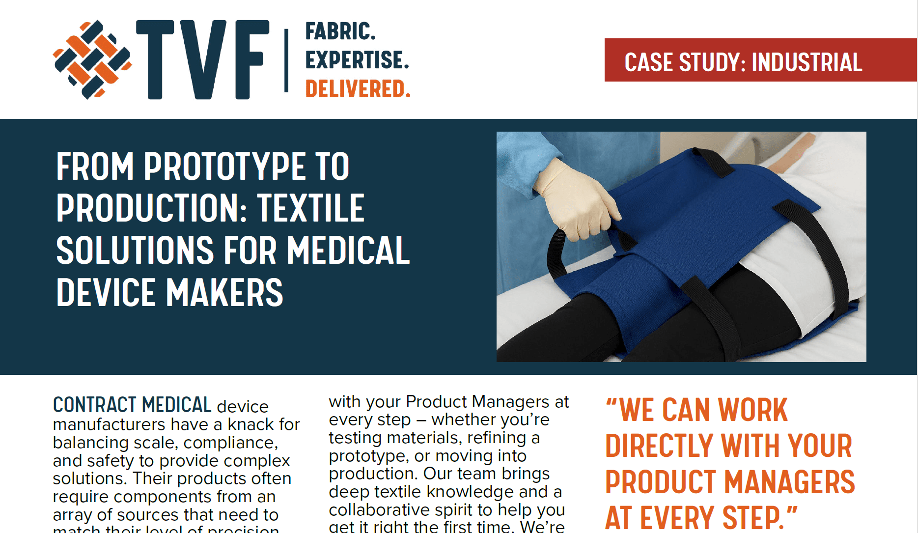 TVF Takes Textile Solutions for Medical Device Makers from Prototype to ...